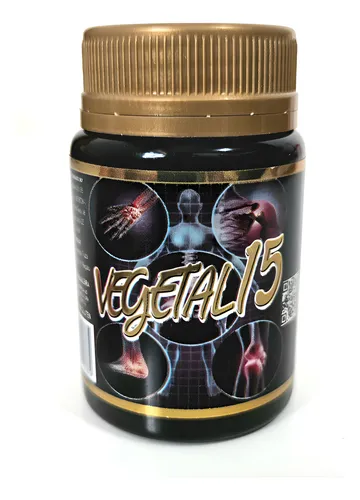 Vegetal 15 Original 500mg Nova Embalagem 15 Caps Sem Sabor | MercadoLivre
