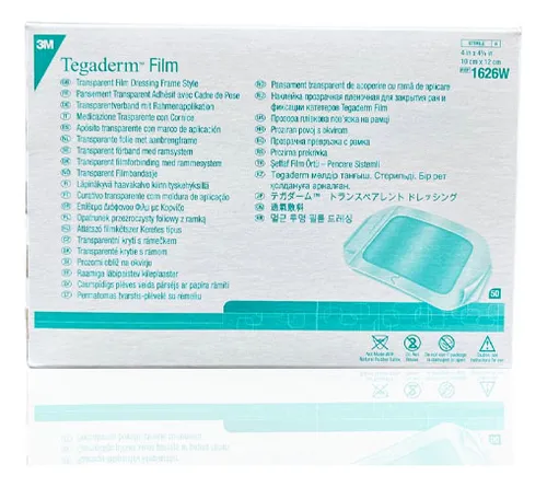 Tegaderm Film 3m 10x12 Cm C/50 Parches Tegaderm Film 3m 10x12 Cm C/50 Parches