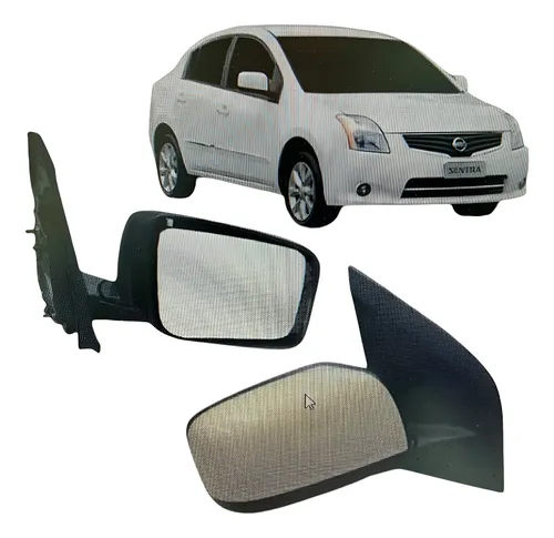 Retrovisor Nissan Sentra 2010 2011 2012 2013 Elétrico | Frete grátis