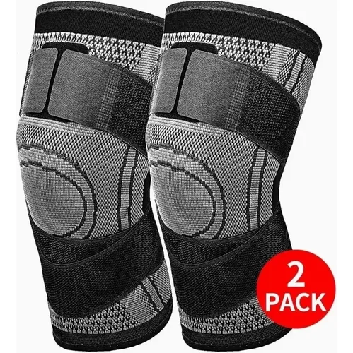 Rodillera Deportiva De Compresión Ajustable (2 Piezas) | MercadoLibre