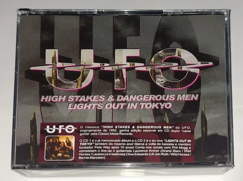 Ufo - High Stakes & Dangerous Men/lights Out In Tokyo (2cd) | Frete grátis Ufo - High Stakes & Dangerous Men/lights Out In Tokyo (2cd) | Frete grátis
