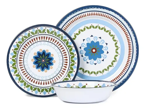 Juegos De Vajilla De Melamina 12 Piezas De Platos Y Cuenco | Meses sin ... Juegos De Vajilla De Melamina 12 Piezas De Platos Y Cuenco | Meses sin ...
