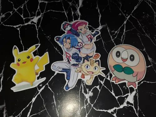 Calcomanías Pokemon Sticker Pack Laptop Pared Ceramica Mercadolibre