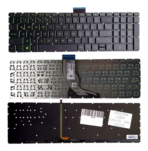 Teclado Hp Pavilion 15 Cd 15 Bs 15 Ck 15 Bc 15 Au Iluminado Cuotas