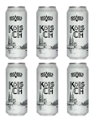 Lata Cerveza Antares Kolsch X473cc Six Pack Lata Cerveza Antares Kolsch X473cc Six Pack