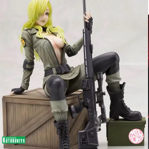 Kotobukiya Metal Gear Solid Sniper Wolf Bishoujo Frete Grátis