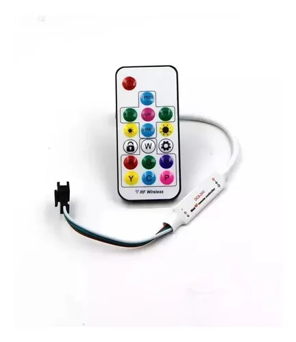 Panel LED con control digital, tira de LED 2811/2812, voltaje de ... Panel LED con control digital, tira de LED 2811/2812, voltaje de ...