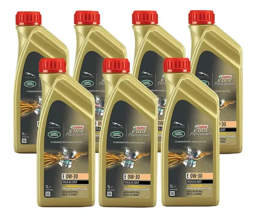 Kit 7 Castrol Edge Professional 0w30 Jaguar Land Rover | Parcelamento ...