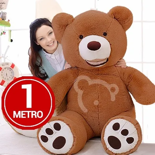 Oso Peluche Gigante 1 Metro Gordo Americano Envio Gratis Meses Sin