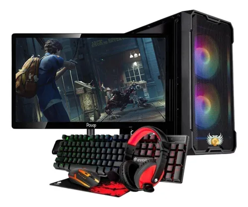 Pc Completo Gamer Monitor 19 Led Hdmi Wifi 8gb Minecraft | Parcelamento ... Pc Completo Gamer Monitor 19 Led Hdmi Wifi 8gb Minecraft | Parcelamento ...