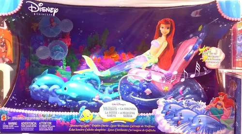 Disney La Sirenita The Little Mermaid Carruaje Musical Ariel Envío Gratis
