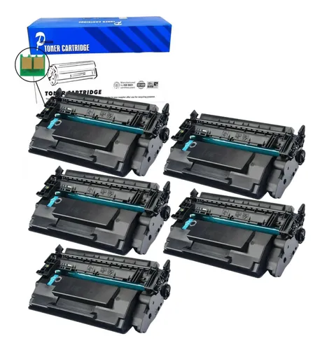 5x Cartucho De Toner W9008 W9008mc E52645c E52645dn E50145dn Preto ...