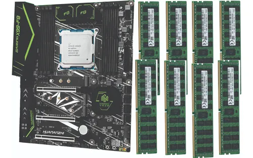 Kit Placa Mãe F8 Xeon E5 2683 V4 256gb 8x32 Ddr4 Frete Grátis