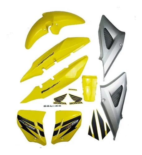 Kit Completo Carenagem Cbx 250 Twister Vermelh 2008 Adesivad Frete Grátis