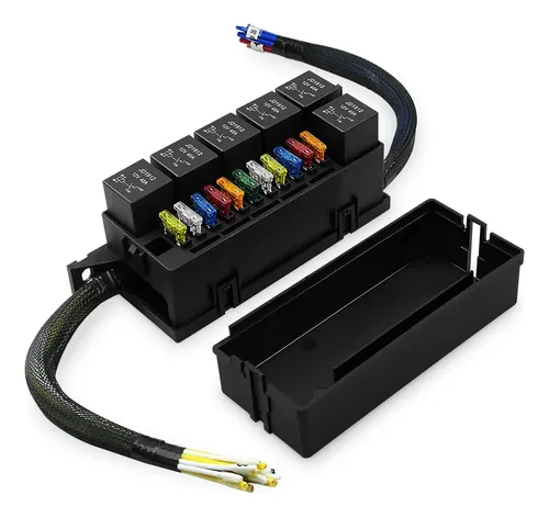 Caja De Relés Precableada Y Caja De Relés Con 6 Relés De 4 P | Cuotas ...