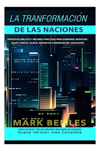 Libro La Transformacion De Las Naciones Principios Bíblicos en venta en ... Libro La Transformacion De Las Naciones Principios Bíblicos en venta en ...