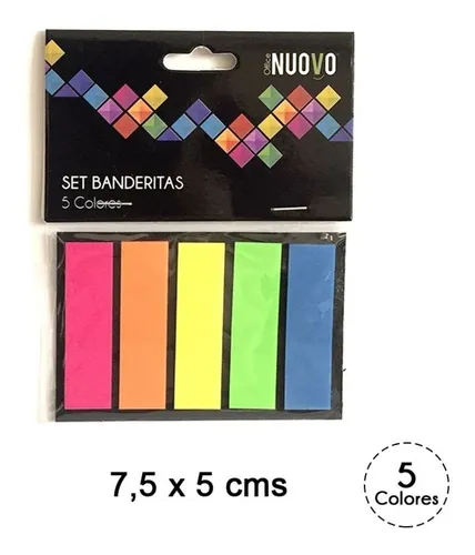 Notas Adhesivas Tipo Banderitas Post It Vicrack Cuotas Sin Interés