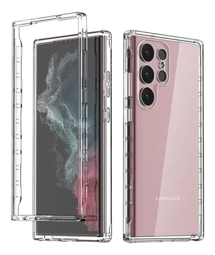 Funda Protector Uso Rudo Clear 360 Para Samsung S23 Ultra Cuotas Sin