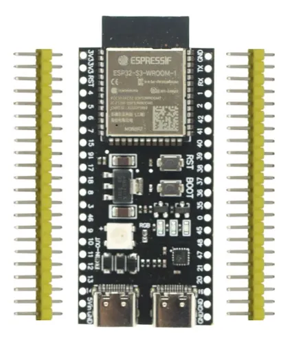 Esp32 S3 Wroom Devkitc-1 N8r2 Wifi Ble 5 8m Psram Dual Usb C | MercadoLibre Esp32 S3 Wroom Devkitc-1 N8r2 Wifi Ble 5 8m Psram Dual Usb C | MercadoLibre