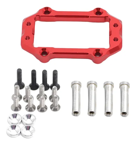 Upgrade Rc Servo Mount Set Para Arrma Kraton Blx Senton Rojo | MercadoLibre