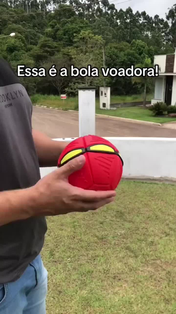 Bola Mágica Led Que Pula E Vira Disco Voador - Pet/crianças | Frete grátis Bola Mágica Led Que Pula E Vira Disco Voador - Pet/crianças | Frete grátis