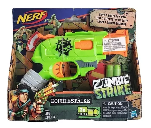 Oferta Pistola Nerf Zombie Blaster Doublestrike !! | Envío gratis