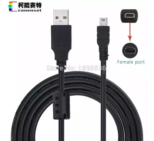Cable De Datos Cámara Nikon Usb Uc-e6 Uc-e16 De 8 Pines | Cuotas sin ... Cable De Datos Cámara Nikon Usb Uc-e6 Uc-e16 De 8 Pines | Cuotas sin ...