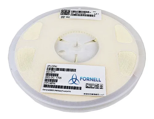 Rolo (10.000) Resistor Smd 4k99 0402 1/16w 1% | Parcelamento sem juros