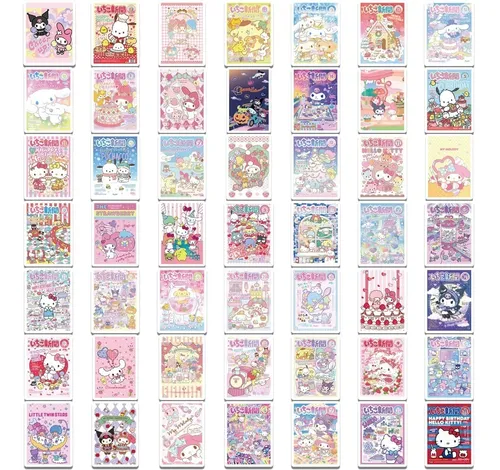 Genial Set De 125 Stickers De Hello Kitty Kuromi My Melody en venta en ... Genial Set De 125 Stickers De Hello Kitty Kuromi My Melody en venta en ...