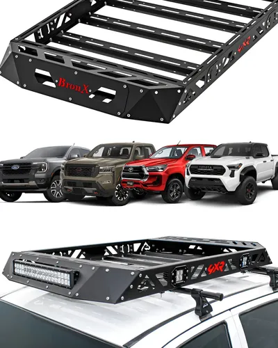 Canastilla Portaequipaje Bronx 4xr Para Toyota Hilux Envío Gratis