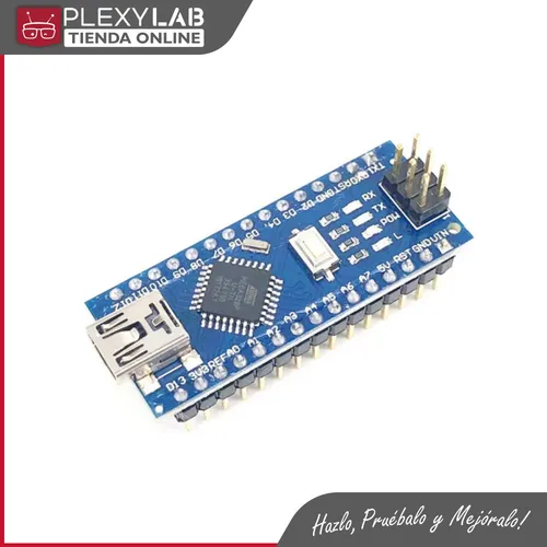 Tarjeta Nano V3 Chip Atmega328p Y Ch340 Compatible Arduino En Venta En