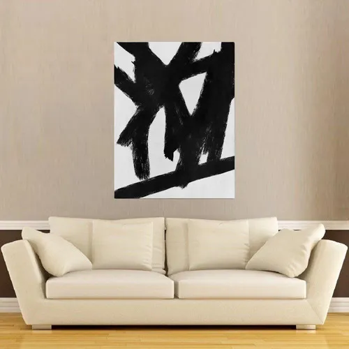 Quadro Minimalista Preto E Branco Cod 2202 100cmx80cm Cor Conforme a ... Quadro Minimalista Preto E Branco Cod 2202 100cmx80cm Cor Conforme a ...