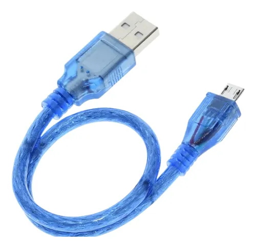 Cabo Micro Usb 20 Arduino Leonardo Esp8266 Esp32 Nodemcu