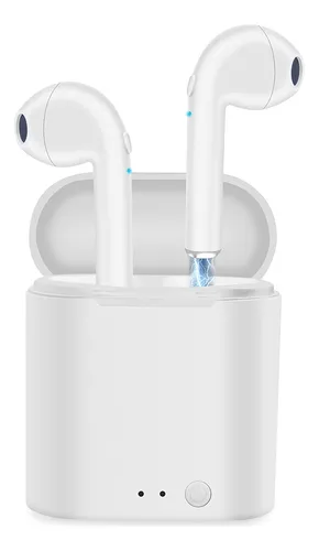 Auriculares Inalámbricos Bluetooth 5 0 I7s Con Micrófono Color Blanco