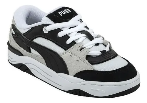 Zapatillas Puma 180 Blanco Y Negro | MercadoLibre