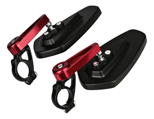 Cnc 7 8 22mm Handlebar End Side Mirror Rear View 3 Cuotas Sin Interés