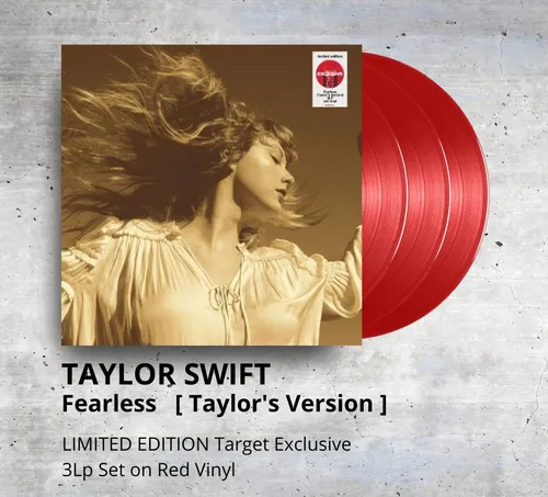 Taylor Swift Fearless Taylor´s Version Vinilo Europeo Nuevo