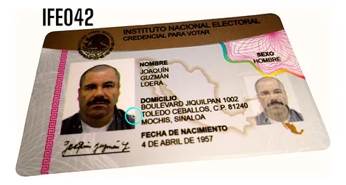 Sticker Mate Con Brillante Credito/debito Ine/ife Él Chapo | MercadoLibre