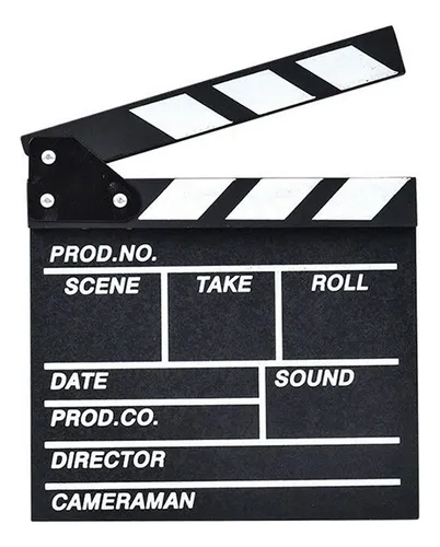 Claqueta, Claqueta, Vídeo, Director De Escena, Cine | Cuotas sin interés Claqueta, Claqueta, Vídeo, Director De Escena, Cine | Cuotas sin interés