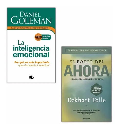 La Inteligencia Emocional + El Poder Del Ahora | MercadoLibre La Inteligencia Emocional + El Poder Del Ahora | MercadoLibre