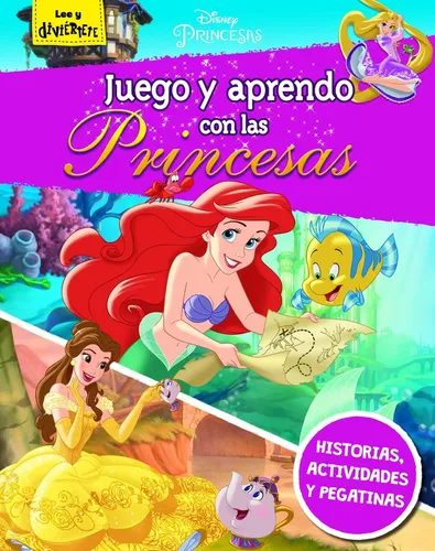 Libro Juego Y Aprendo Con Las Princesas | Envío gratis Libro Juego Y Aprendo Con Las Princesas | Envío gratis