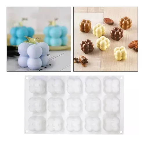 Molde Para Pastel De Cubo De Rubik De 15 Piezas | Cuotas sin interés Molde Para Pastel De Cubo De Rubik De 15 Piezas | Cuotas sin interés