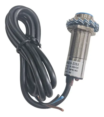 Sensor Indutivo M18 18mm Npn No 6-36v Faceado Distância 5mm | Frete grátis