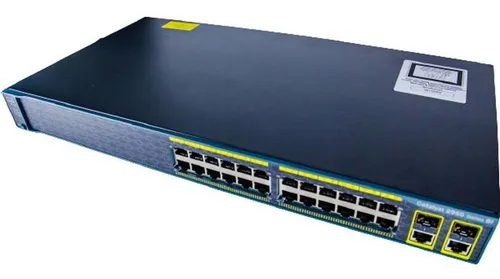 Switch 24p 10/100mbps 2p Giga 2p Sfp Ger.ws-c2960+24tc | Parcelamento sem juros