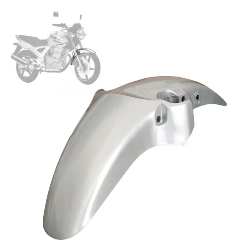 Paralama Dianteiro Cbx 250 Twister 2005 A 2007 Prata Frete Grátis