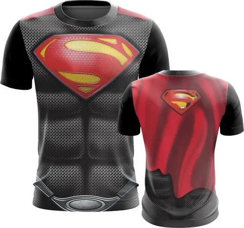 Camisa Camiseta Traje Uniforme Superman Heroi 3d Envio Hoje ... Camisa Camiseta Traje Uniforme Superman Heroi 3d Envio Hoje ...