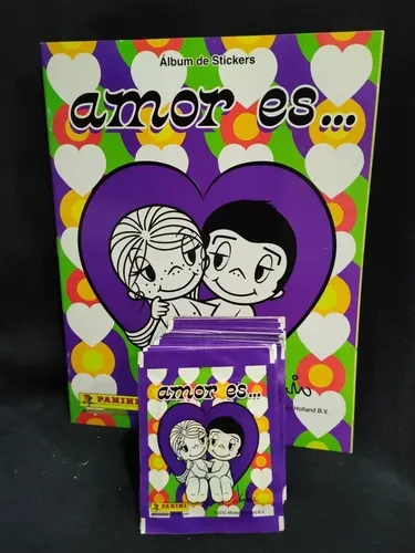 Album Amor Es... + 50 Sobres (250 Estampas) Panini | MercadoLibre