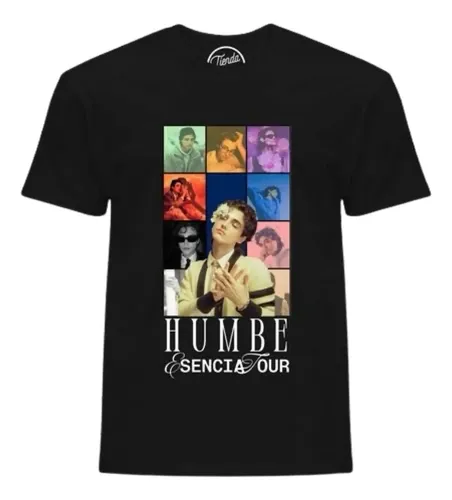 Playera Humbe Esencia Tour Poster 1 T-shirt | Meses sin interés