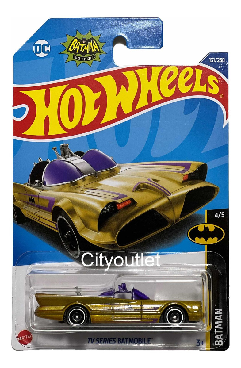 Hot Wheels Tv Series Batmobile Batman Dorado Mercadolibre Hot Sex Picture