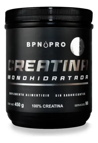 Creatina Monohidratada Alta Pureza Suplemento Polvo Bpn Pro Sabor Sin